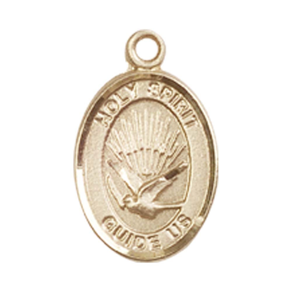 14kt Gold Holy Spirit Medal - Small – Crosses & Medals