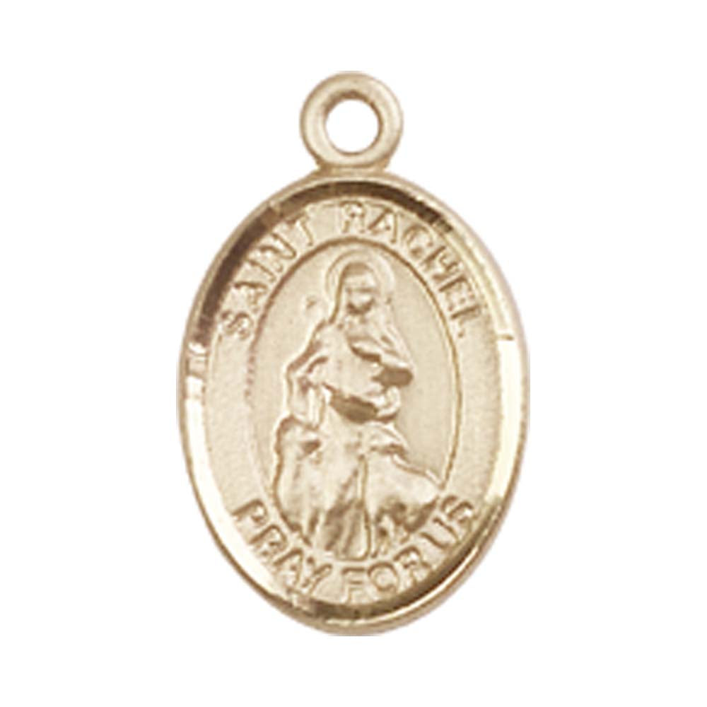 14kt Gold St. Rachel Medal - Small – Crosses & Medals