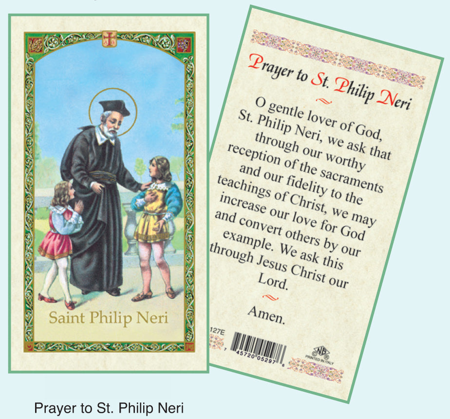 PRAYER CARD ST PHILIP – Crosses & Medals